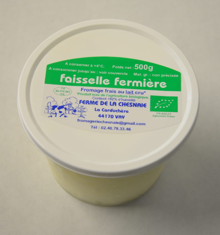 Fromage blanc et Faisselle – FERME DE LA CHESNAIE