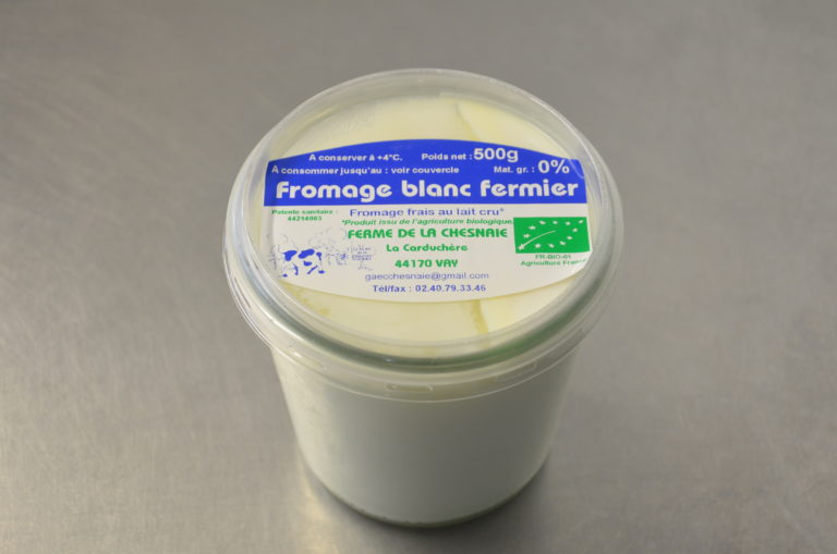 Fromage Blanc 0% – FERME DE LA CHESNAIE